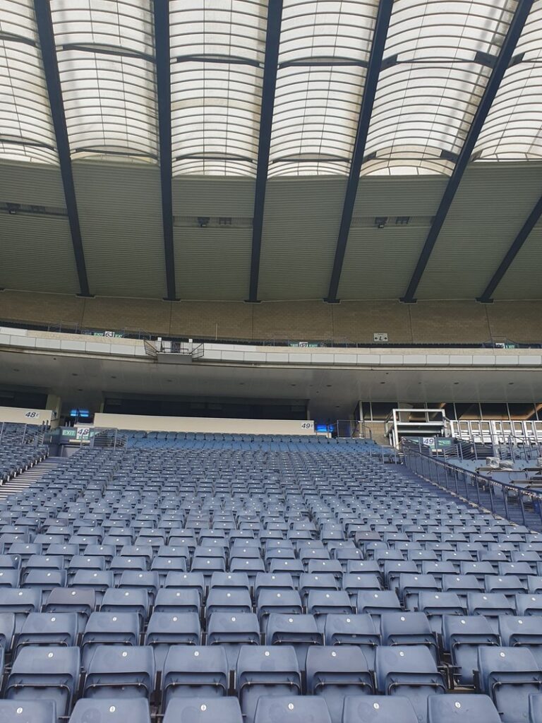 Hampden Park national stadium of Scotland Football tour